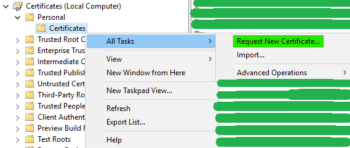 Submit CSR to Microsoft CA using CertReq – iTomation