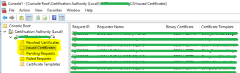 Microsoft CA Database Cleanup – iTomation