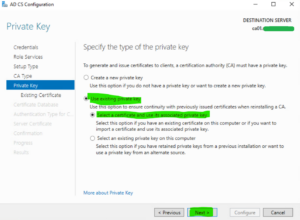 Migrate Microsoft CA to New Server – iTomation