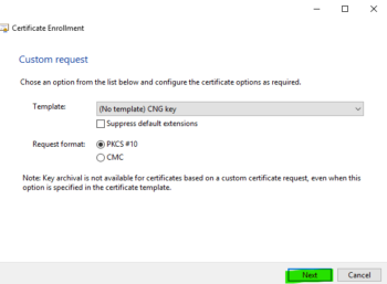 Generate CSR on Windows Server – iTomation